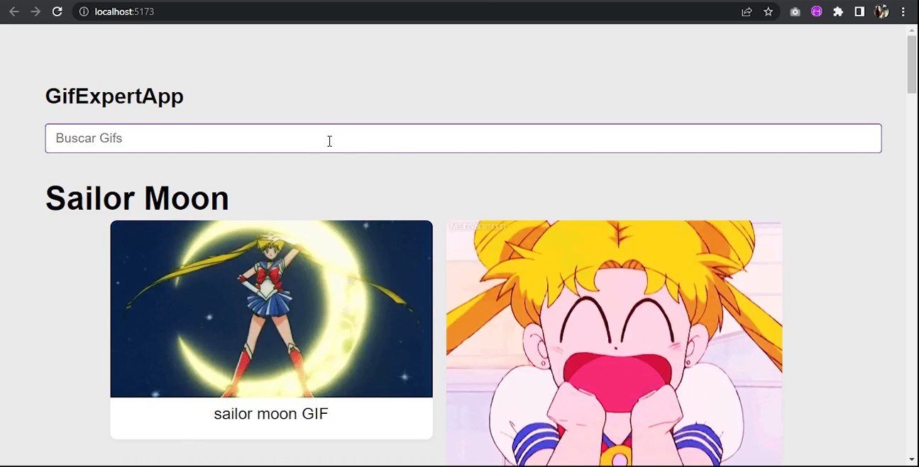GitHub - florluzduarte/gif-expert-app: Un buscador de Gifs creado con el poder de React, Vite y ...